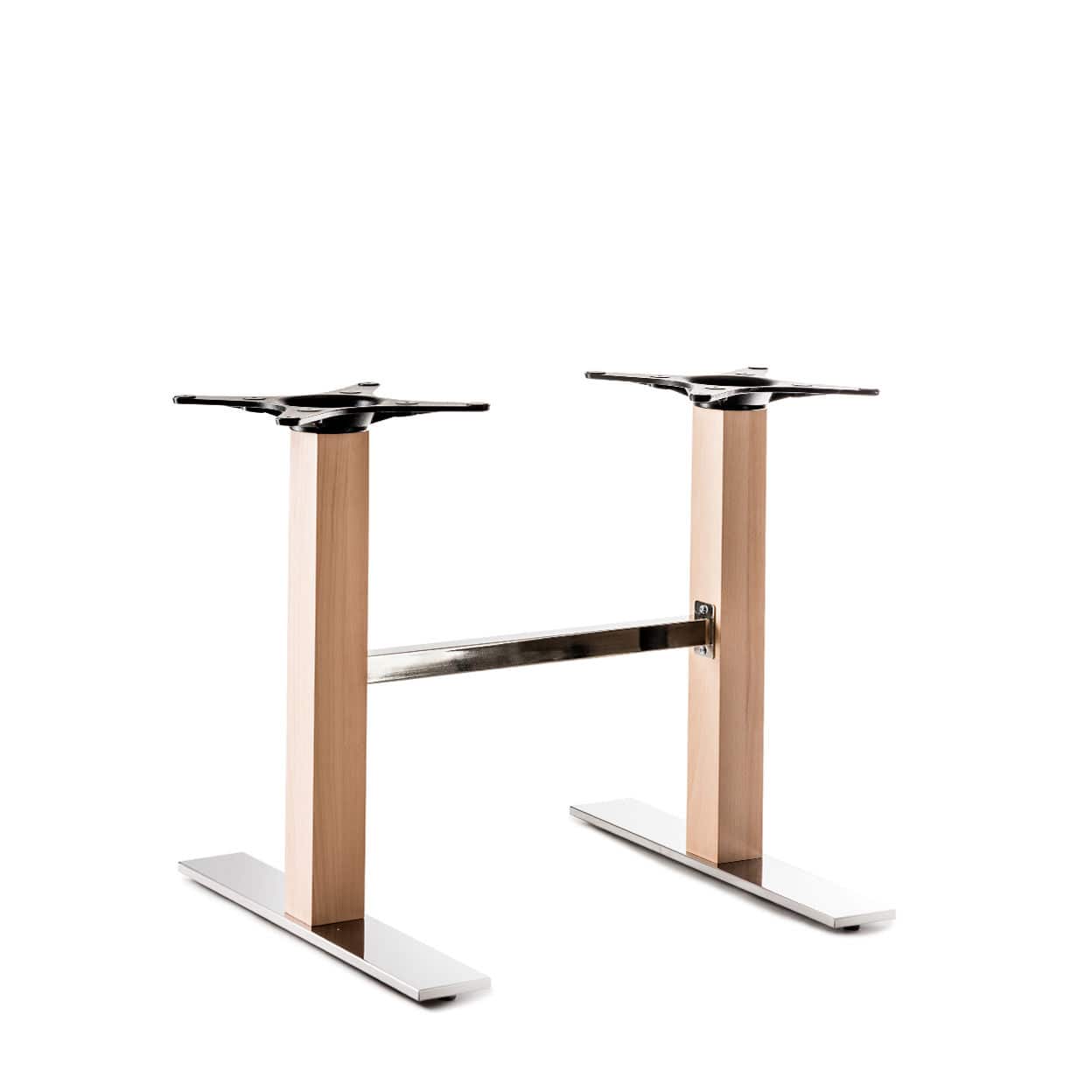 Stainless steel table base - 2H 02 - Mebella Beata Kotowska ...