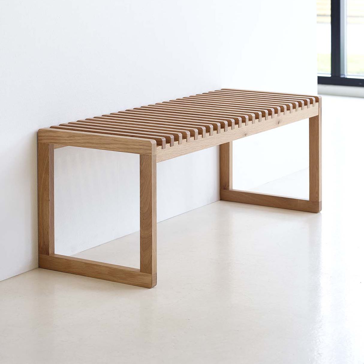 Contemporary bench - 3001 - By Dürr ApS - oak