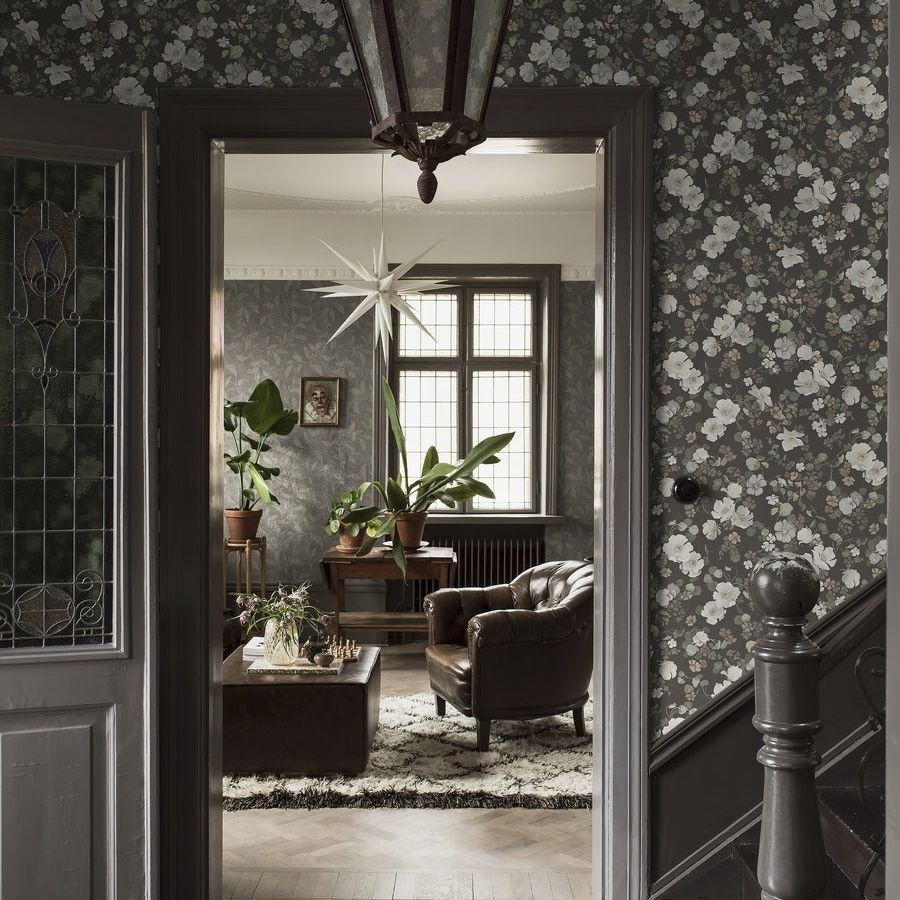 Contemporary wallpaper - Enchanting Flower - Boråstapeter - floral ...