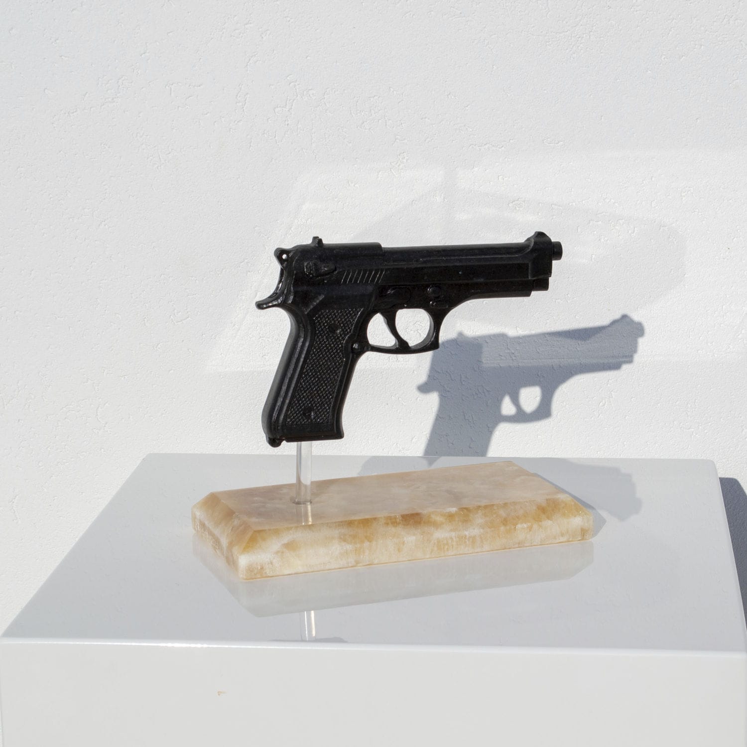 Natural stone sculpture - TOY GUN - San Polo Art Gallery | Contemporary ...