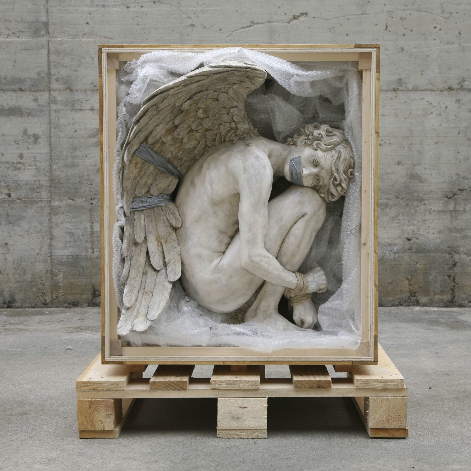 Wooden sculpture - Box n.7 Amore rapito - San Polo Art Gallery ...