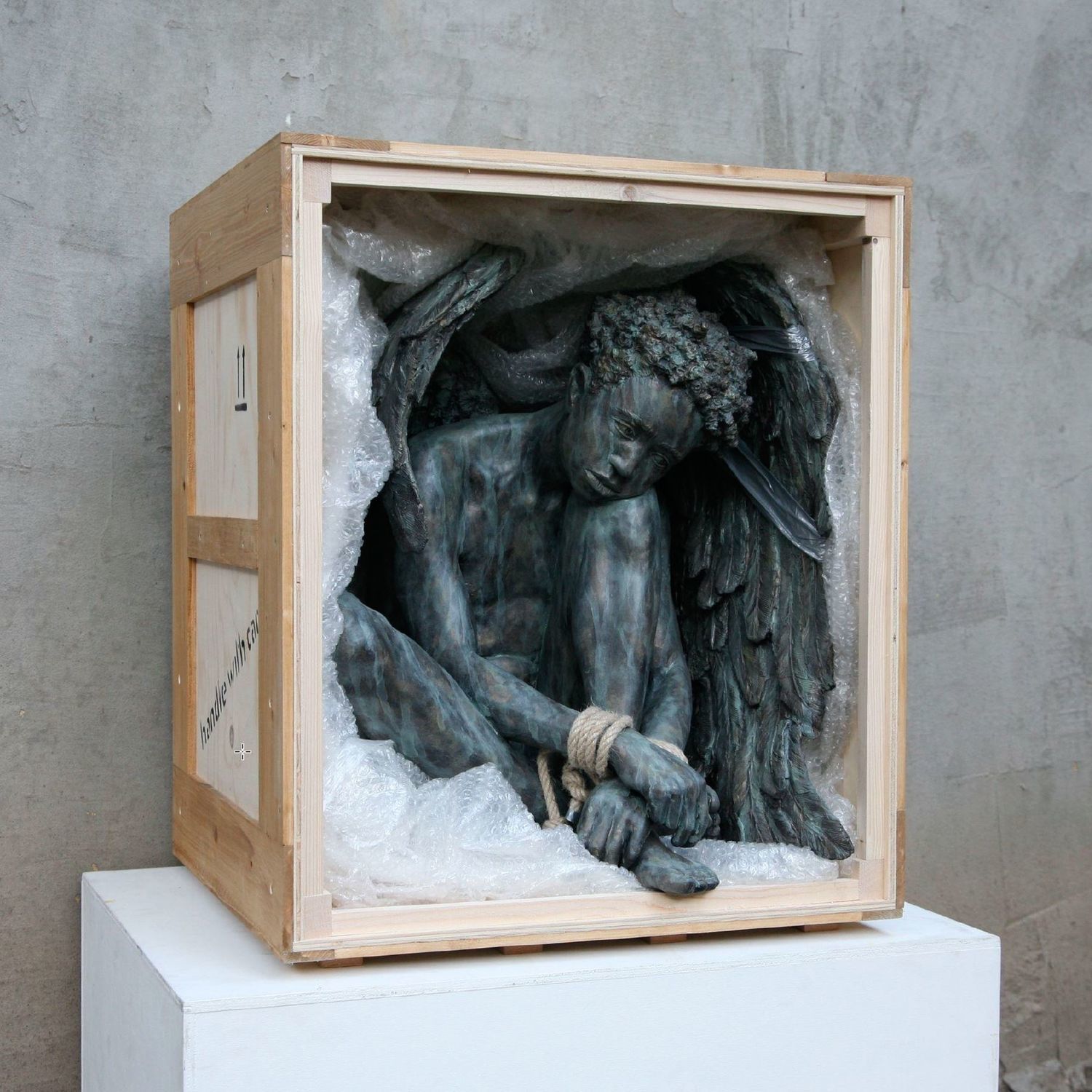 Wooden sculpture - Box n° 6, 2021 - San Polo Art Gallery | Contemporary ...