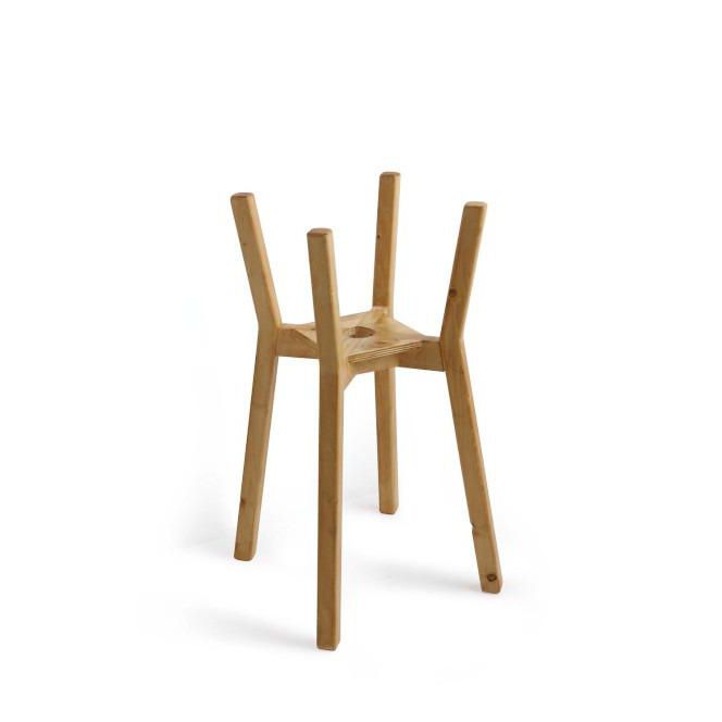 Wooden washbasin stand - BCL01STLAN - horganica