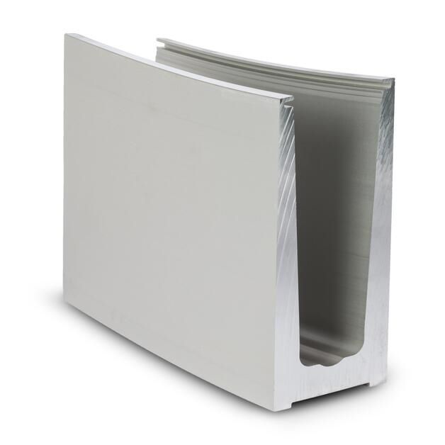 Brushed aluminum profile - 10.6010.003.14 - OnLevel - U-shaped / for ...