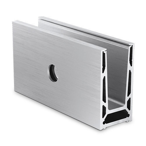 Anodized aluminum profile - TL-6051 - OnLevel - U-shaped / for railing ...