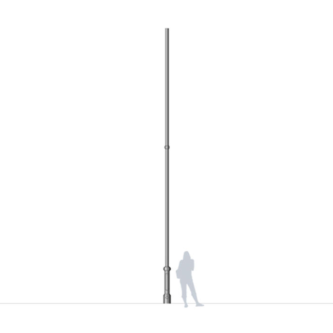 Lighting pole - AMAX - DW Windsor - galvanised steel