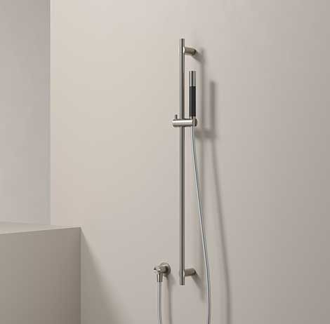Wall-mounted shower set - AR317 - hotbath - contemporary / with hand shower