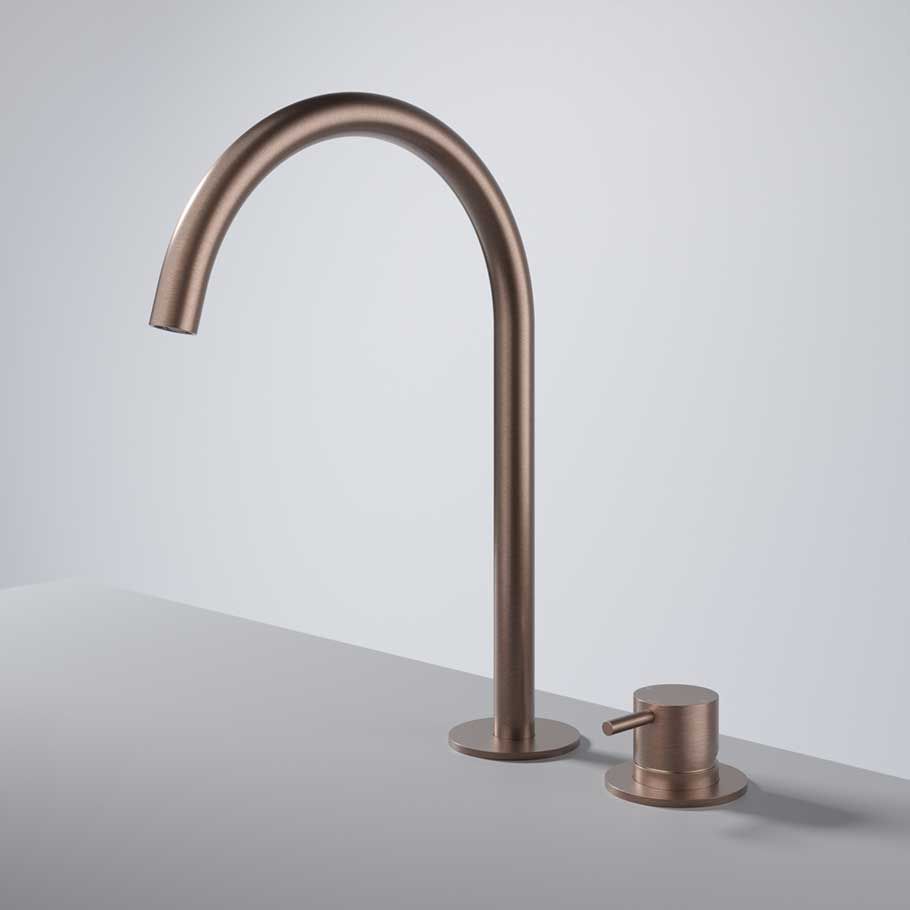 Washbasin mixer tap - CB023H - hotbath - countertop / brass / bathroom
