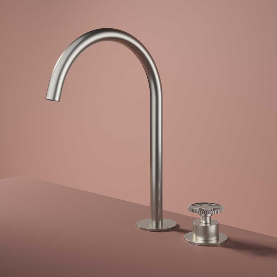 Washbasin mixer tap - CW023H - hotbath - countertop / brass / bathroom