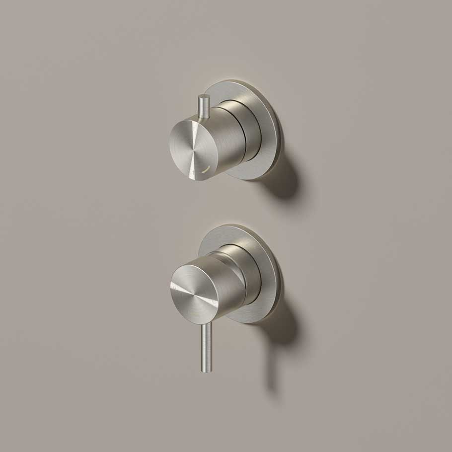 Shower mixer tap - AR129 - hotbath - wall-mounted / built-in / mechanical