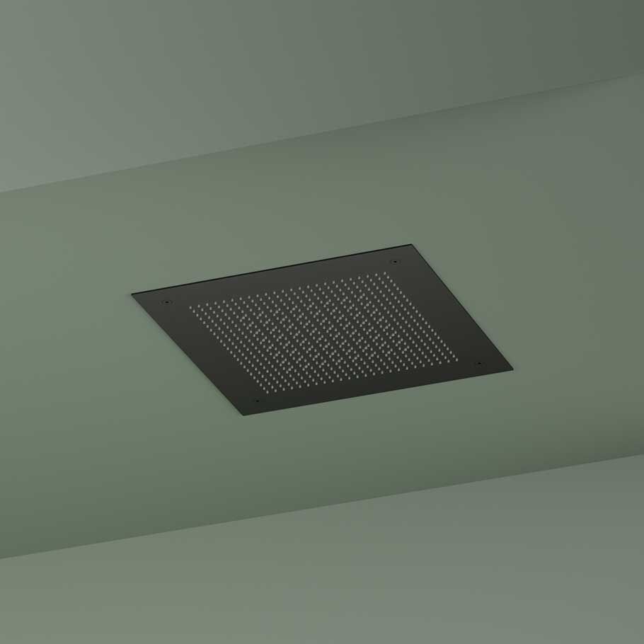 Built-in shower head - AC148 - hotbath - ceiling-mounted / square / rain