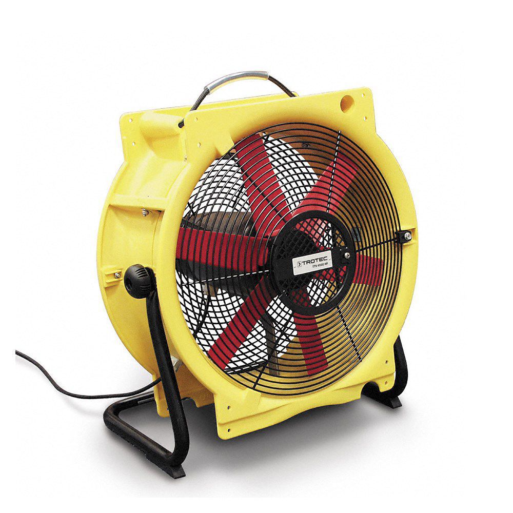 Extractor fan - TTV 4500 HP - Trotec - axial / mobile / commercial