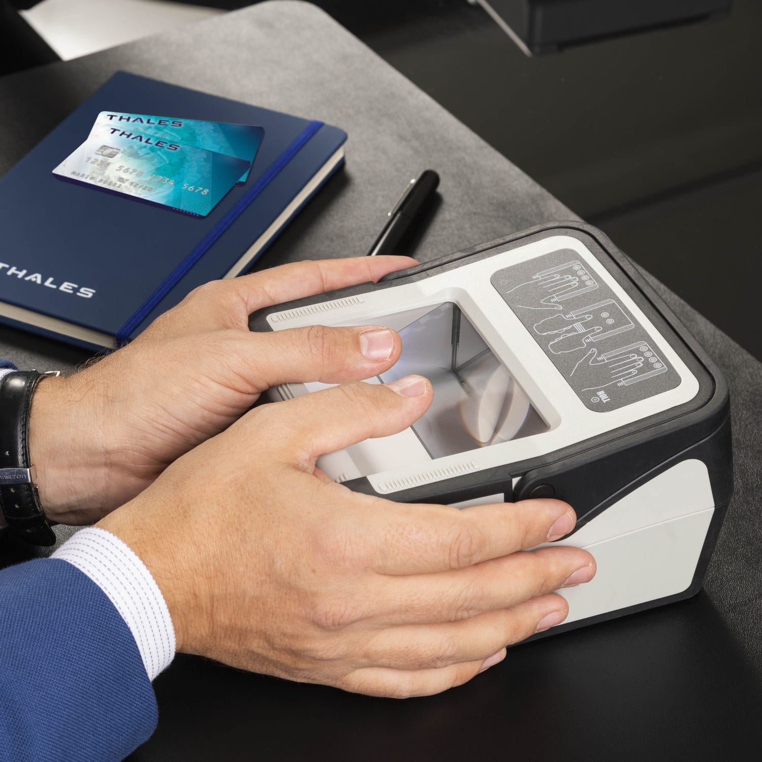 Access control fingerprint reader - CS500f - Thales - Cybersecurity ...