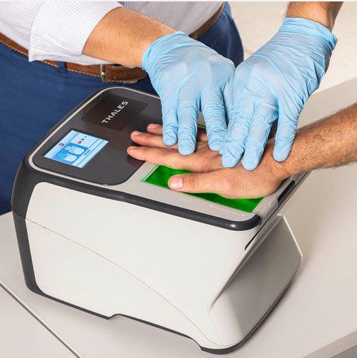Finger scanner - CS500q - Thales - Cybersecurity & Digital Identity