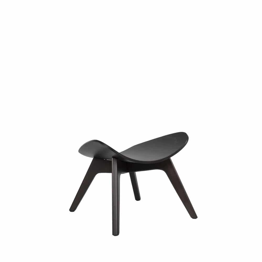 Contemporary pouf - HARLOCK PF01 - New Life Contract - solid wood ...