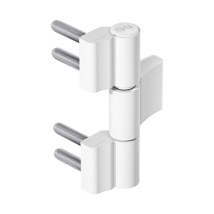 Door hinge - A 312 3D - Gretsch-Unitas - metal / white / contemporary