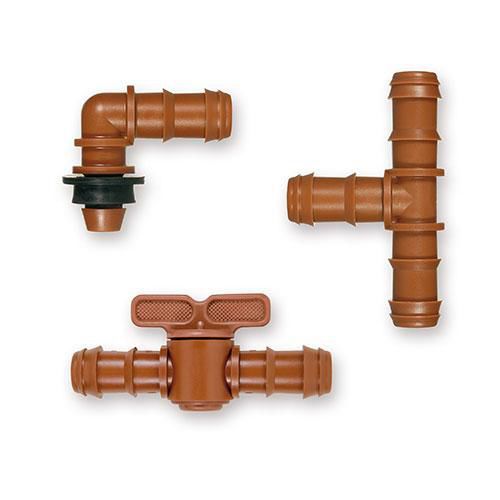 Drip irrigation fitting - FIT PLUS - AZUD - plastic / straight / elbow