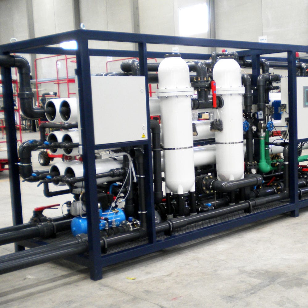 Metal water treatment plant - WATERTECH OSM - AZUD - with filter / compact
