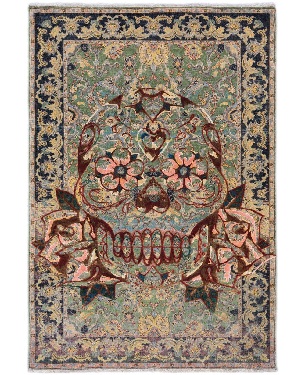 Traditional rug - 17TH CENTURY : KING UMBERTO SKULL - Knots rugs ...