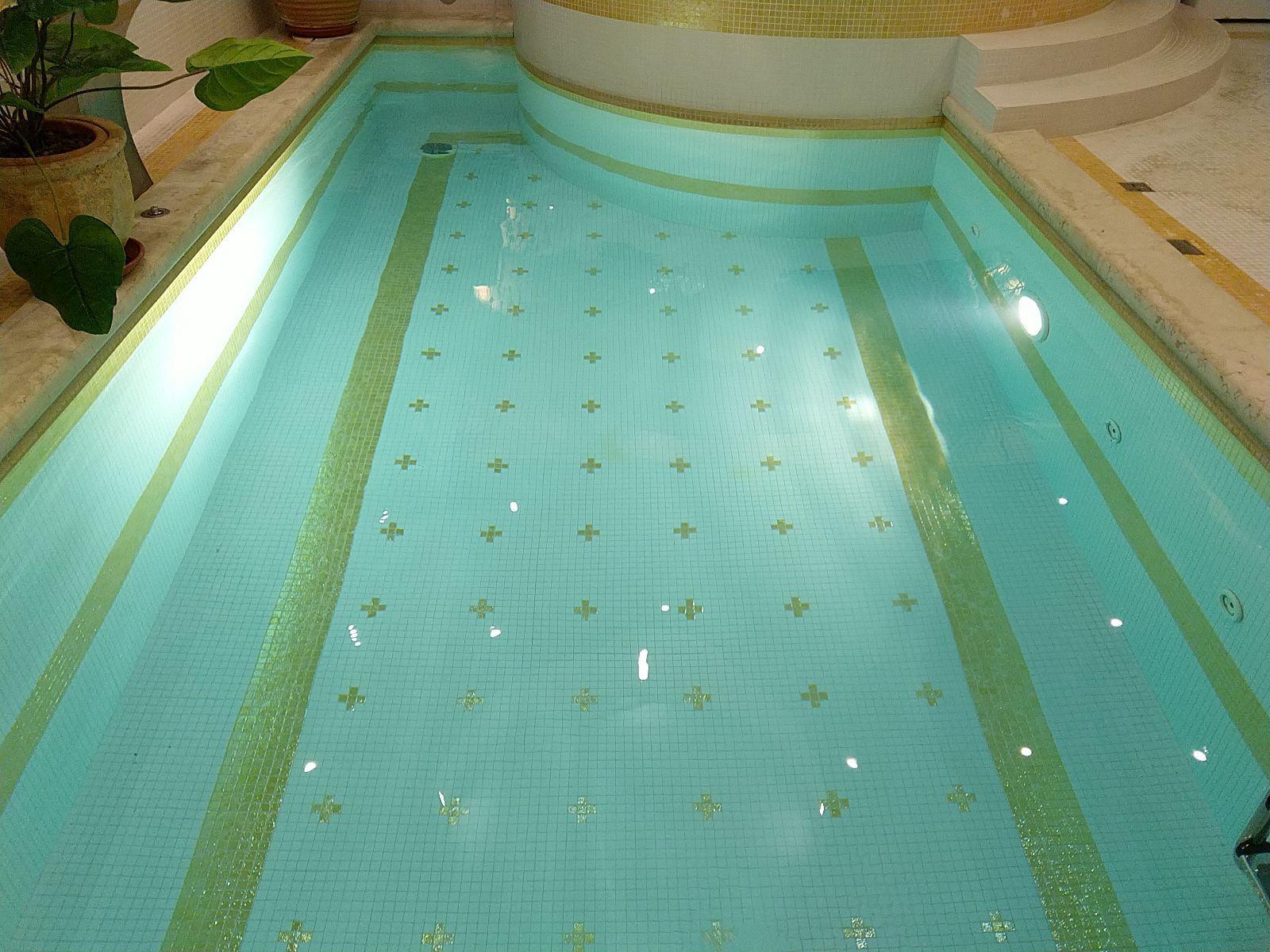 Indoor swimming pool - Tilestone Pools one piece tiled pools - in ...