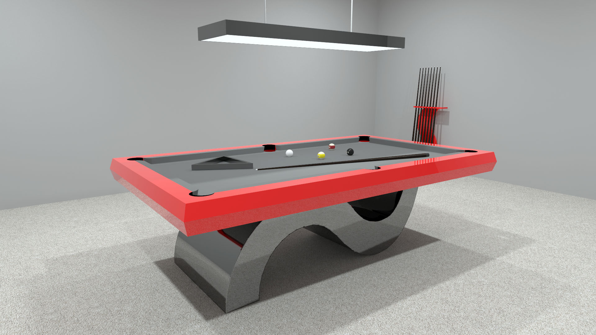 Contemporary pool table - PICASSO LUXURY - Bilhares Europa - home / oak ...