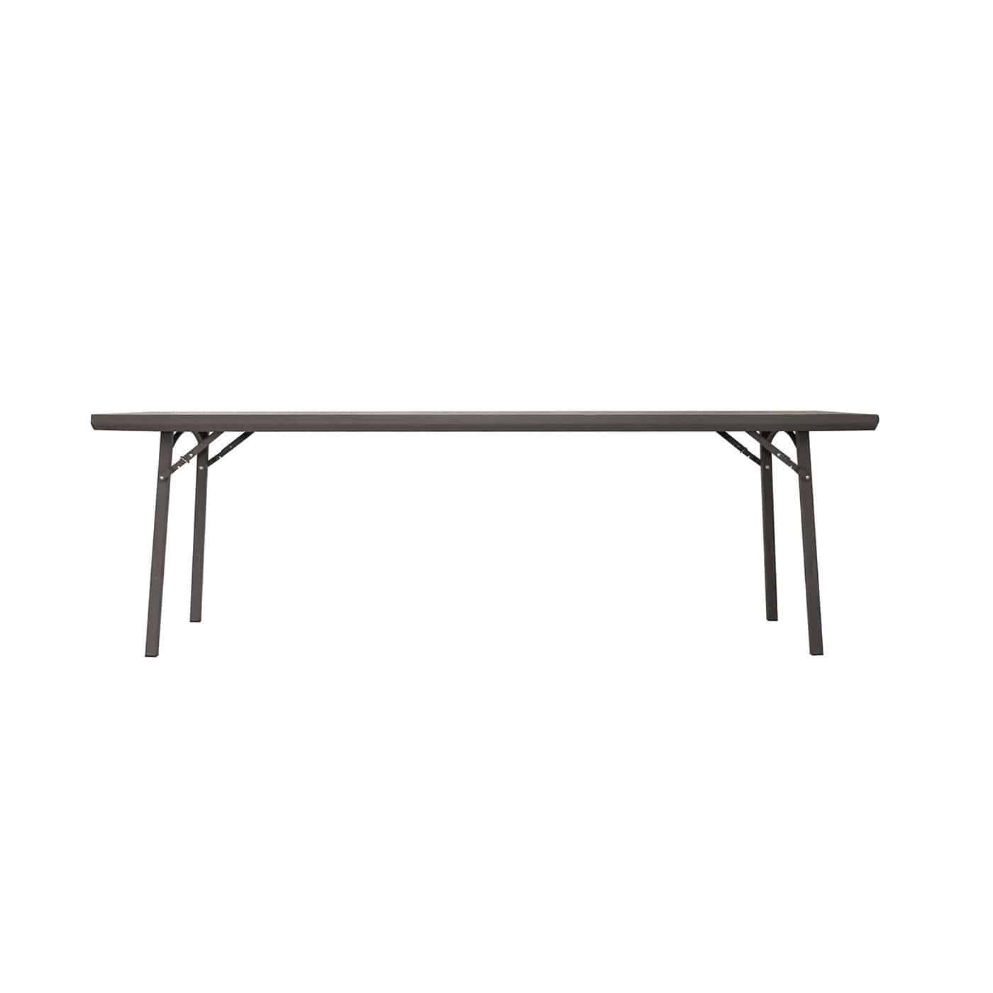 Folding table - XL8 - Zown - contemporary / high-density polyethylene (HDPE) / powder-coated ...
