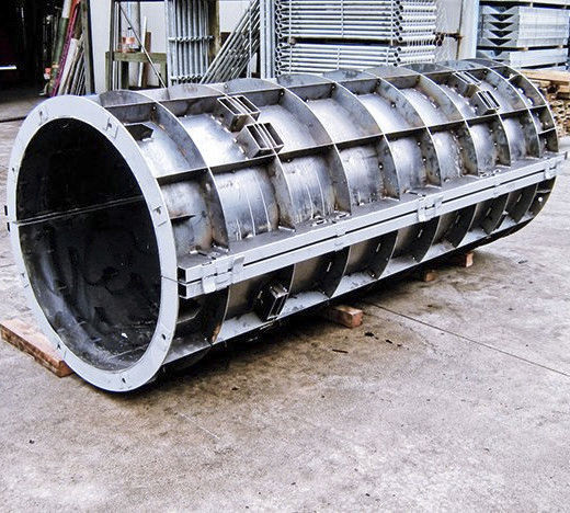 Custom formwork - Farina Formworks - circular / metal / wall