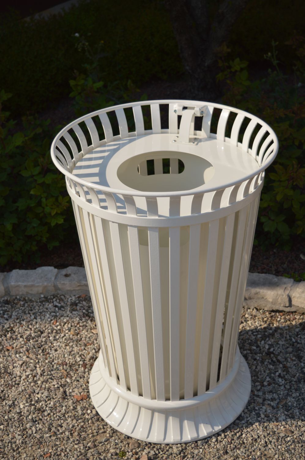 Public trash can - FIORE - Ferrinox - galvanised steel / contemporary ...