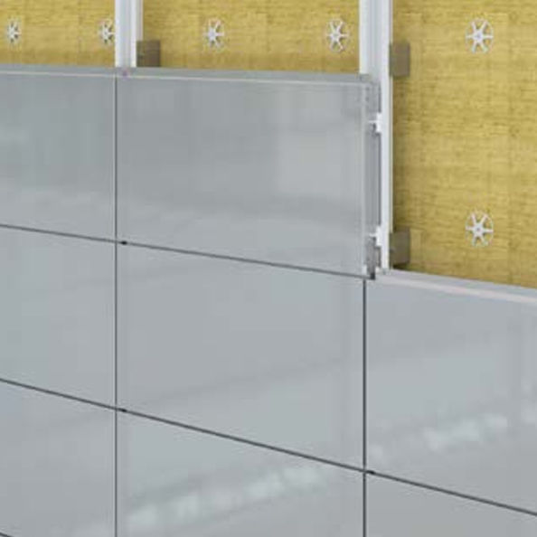 Panel façade cladding - OMEGA 41 - ISOSTA international - aluminum ...