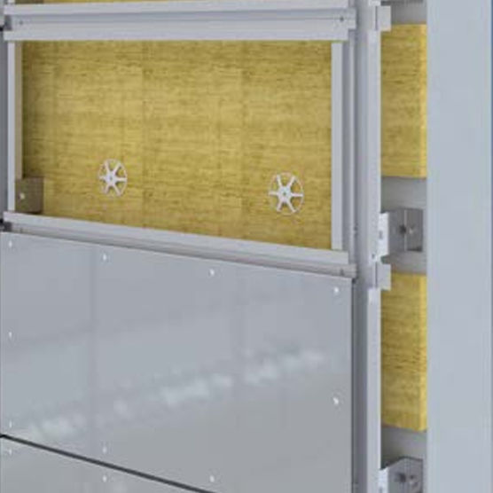 Panel cladding - SR4C - ISOSTA international - aluminum / horizontal ...