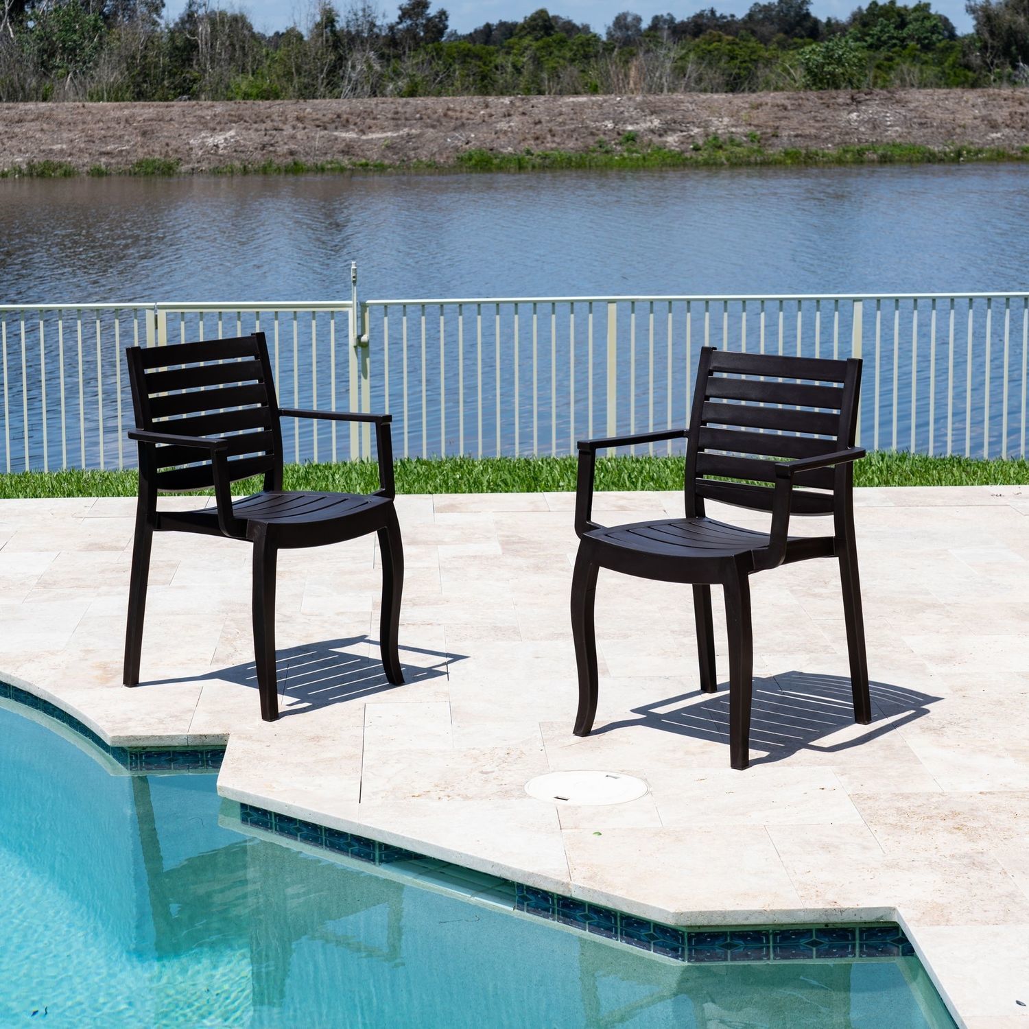 Contemporary chair - Zeus - YÜCEL OUTDOOR FURNİTURE - outdoor / indoor ...