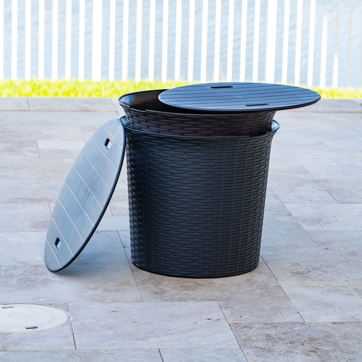 Contemporary coffee table - Bistro - YÜCEL OUTDOOR FURNİTURE ...