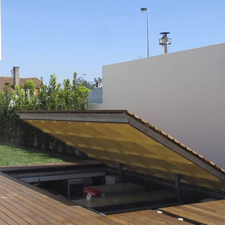 Floor hatch - TRAPDOOR - ABERMOVE/RJB HOME - rectangular / metal