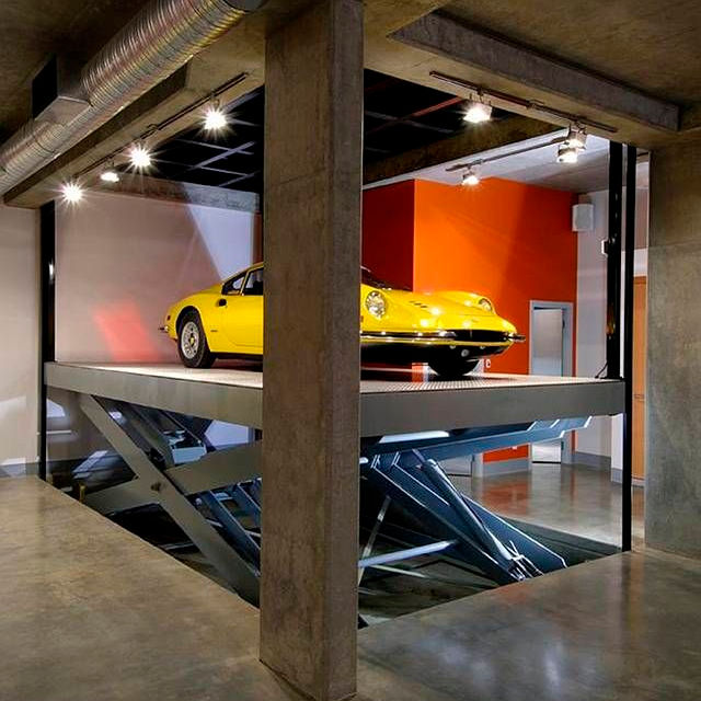 Electric car lift - AUTO-MOUNT - ABERMOVE/RJB HOME