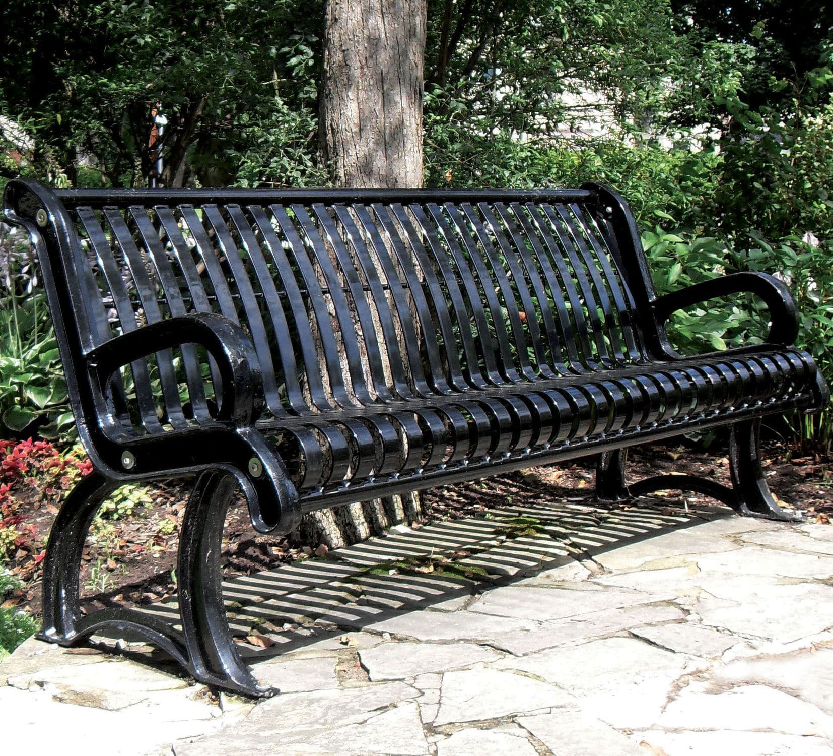 Contemporary public bench - VINTAGE PARISIAN - PARIS Site Furnishings ...