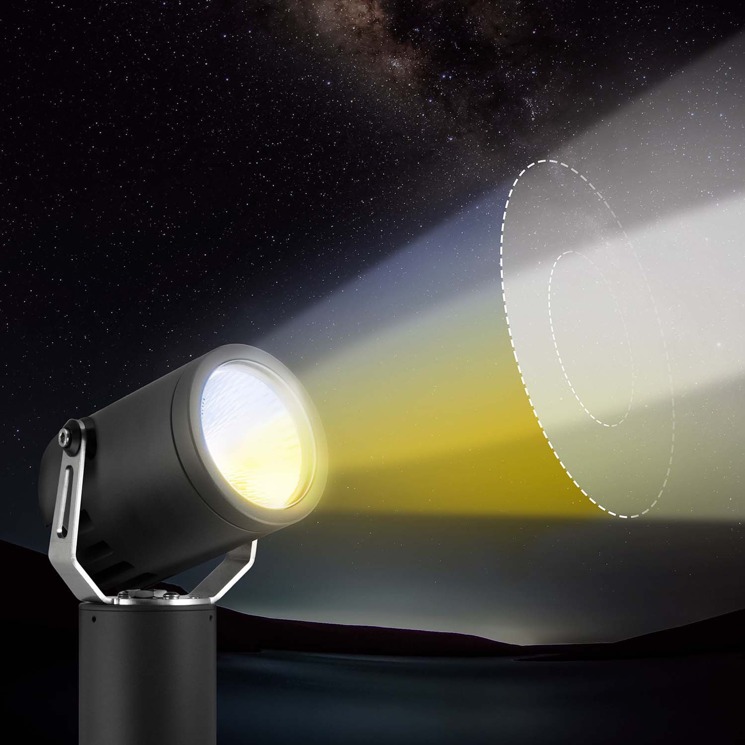 Surface mounted spotlight - ULTRA 35 LIQUID BEAM™ - HUNZA Lighting ...