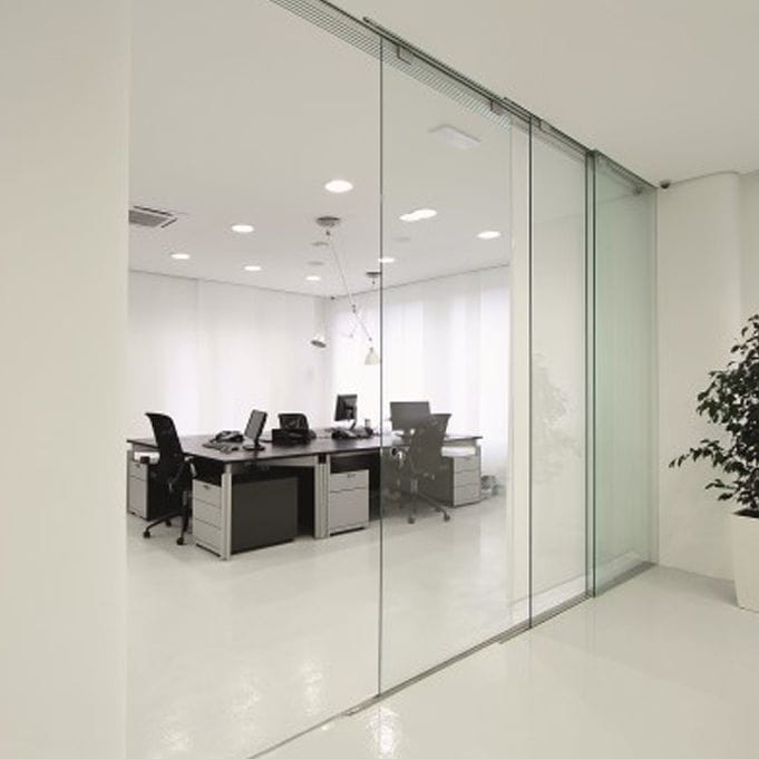 Float glass panel - GOSS Outdoor - for partition wall / flat