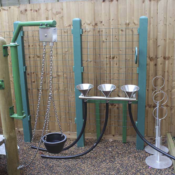 Playground water play feature - EXPLORATION ZONE - SETTER PLAY