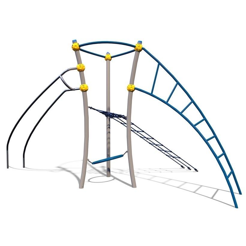 Playground climbing structure - TWIST - WICKSTEED