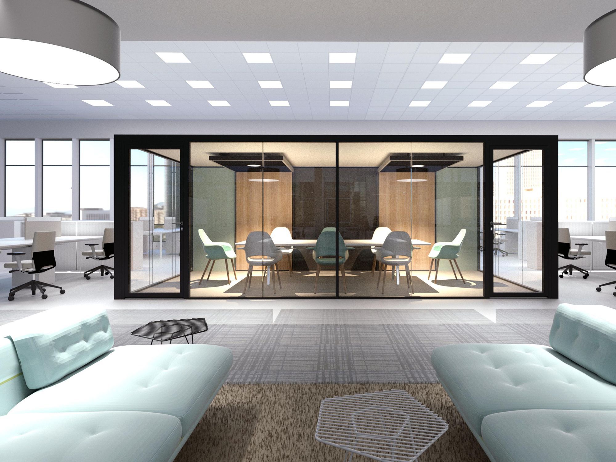 Acoustic office pod - EVIDENCE BOX-GRANDE 3.2x6.2 - Mecanalu ...