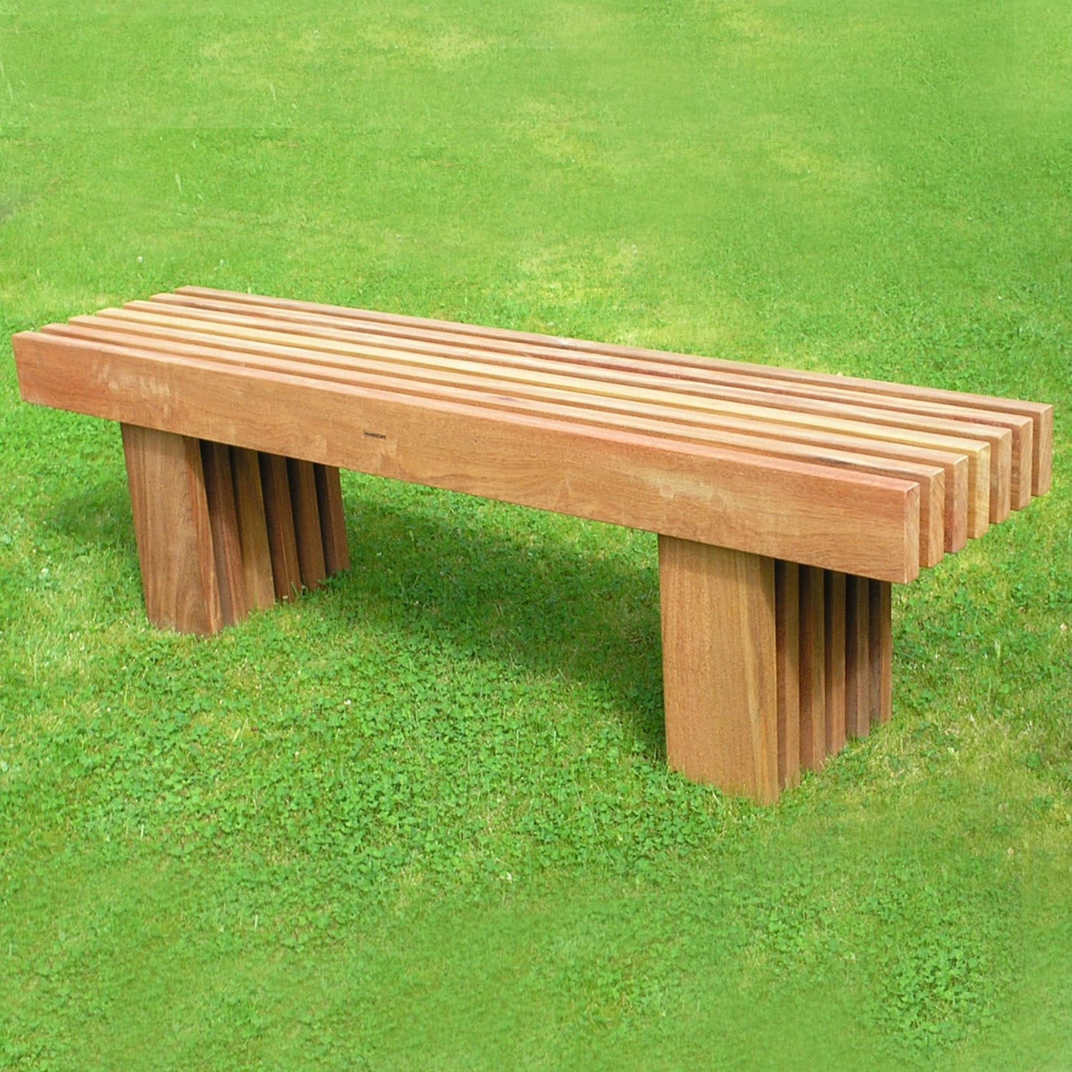 Contemporary public bench - TYPE 8 - Woodscape. - wooden / FSC ...