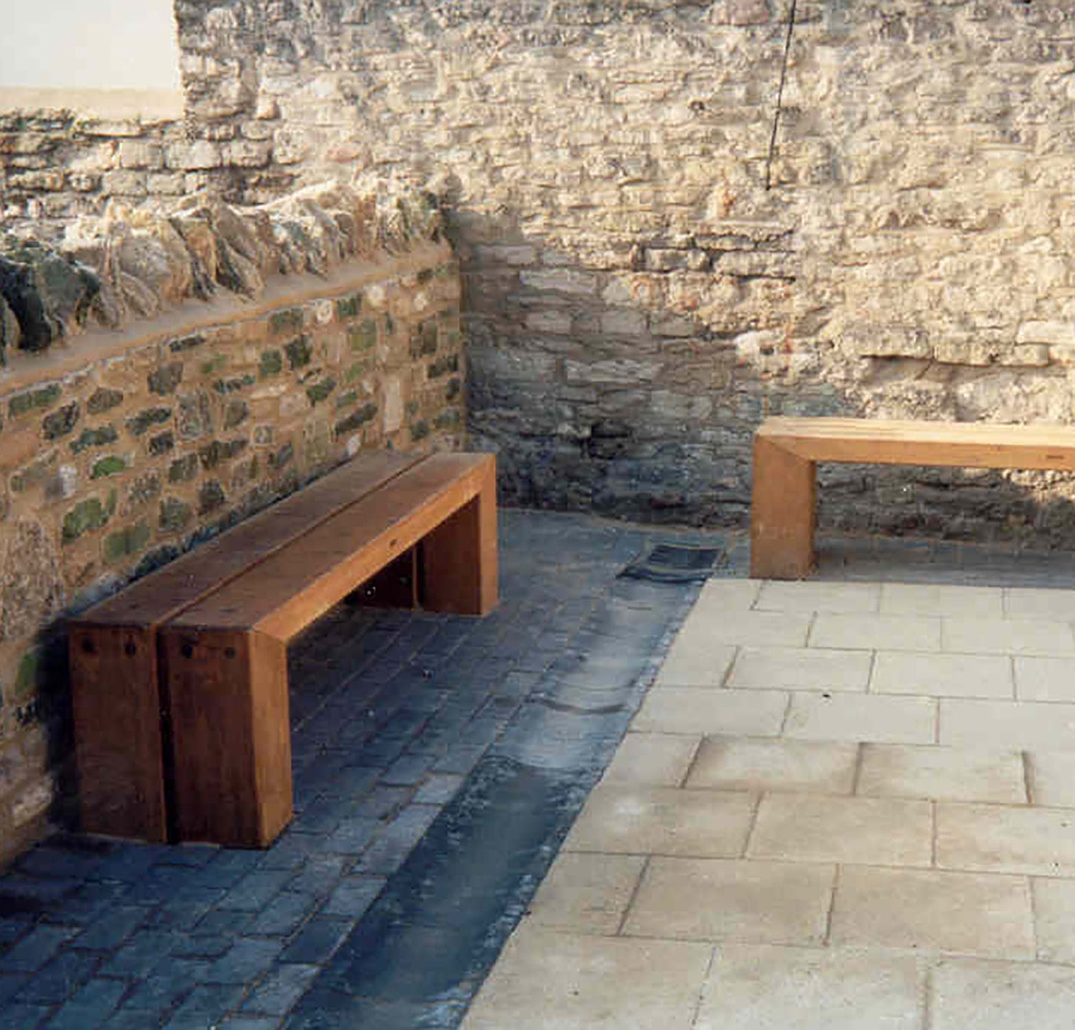 Contemporary public bench - TYPE 6 - Woodscape. - wooden / FSC ...