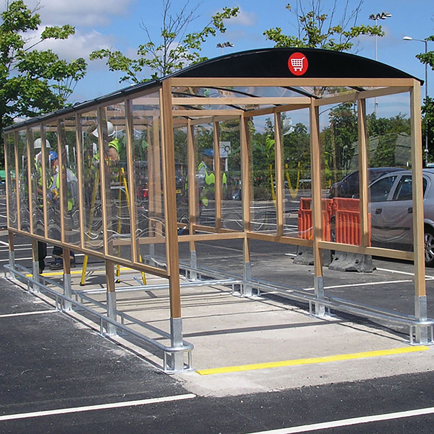 Public space shelter - Woodscape.