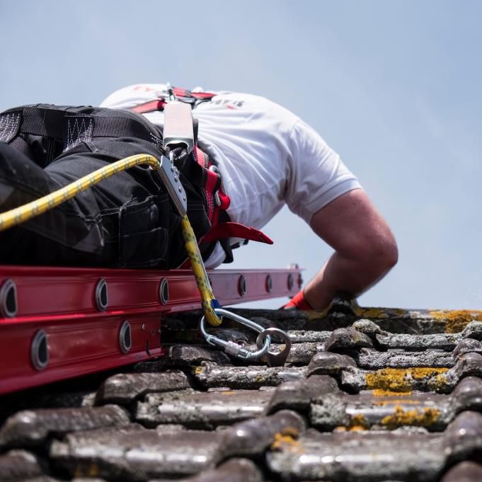 Stainless steel fall arrest anchor - LOOPFIX EVO - Eyecatcher BV - for roof