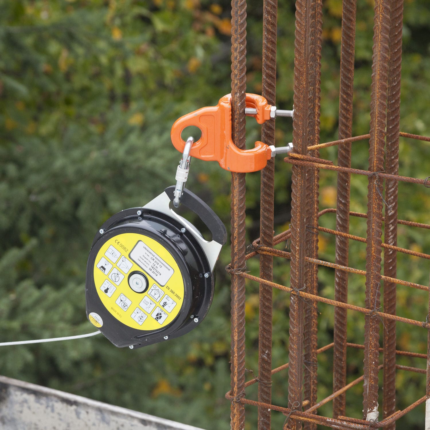 Steel safety anchor - AT187 - Cresto Safety Ab - for roof