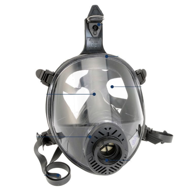 Respirator mask - TR2002 CL3 - Spasciani