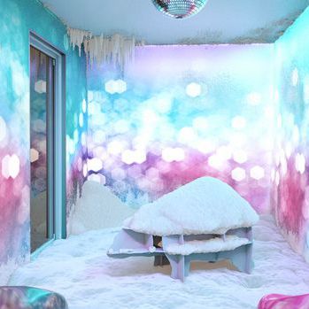 Sauna snow room - CUSTOM DESIGN - TechnoAlpin - for wellness center ...