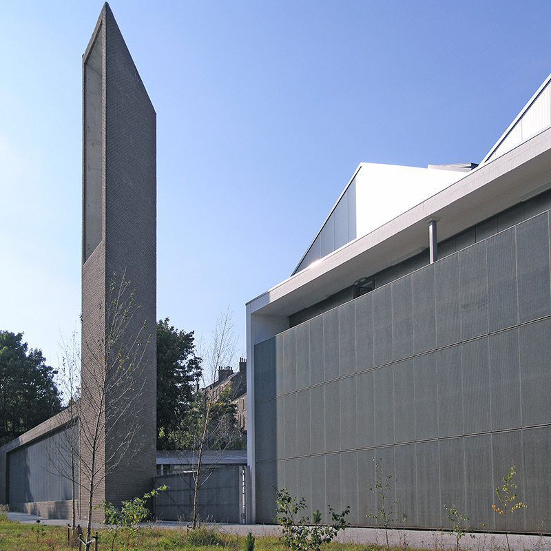 Galvanised steel grating - TERRA-34 - LANG AND FULTON - for facades ...