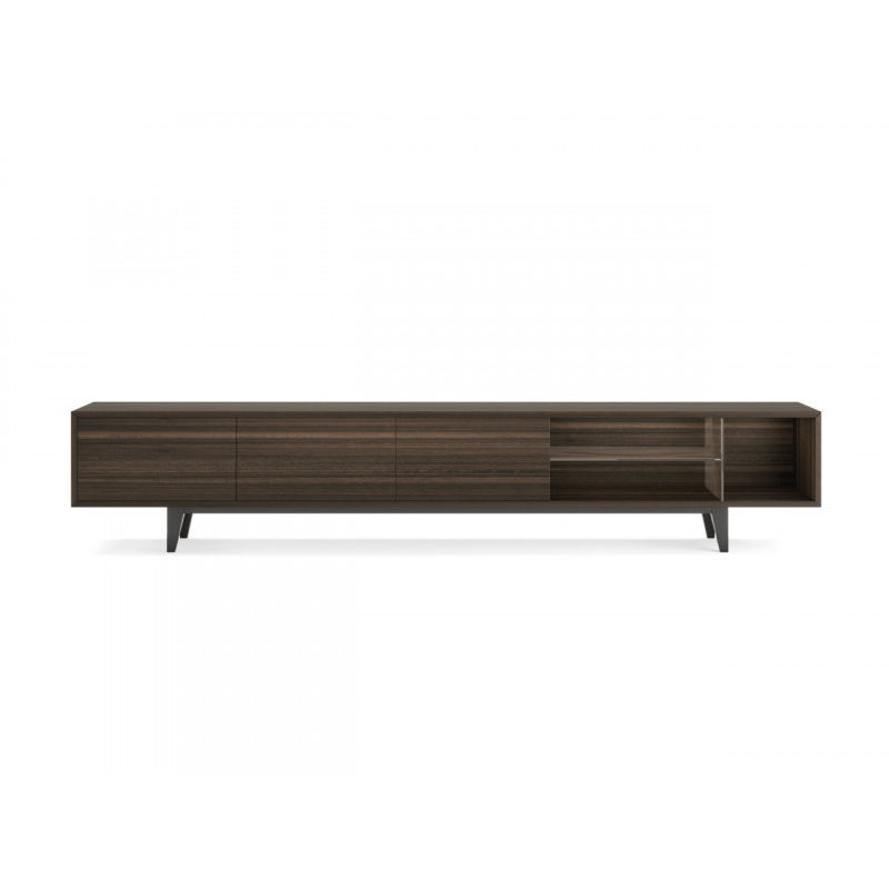 Contemporary TV stand - CHICAGO - Praddy Unipessoal lda - with shelves ...
