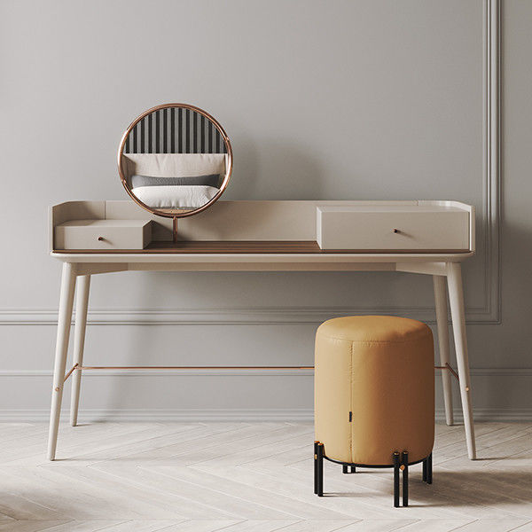 Contemporary dressing table - NAICA - Praddy Unipessoal lda - wooden / leather / stone